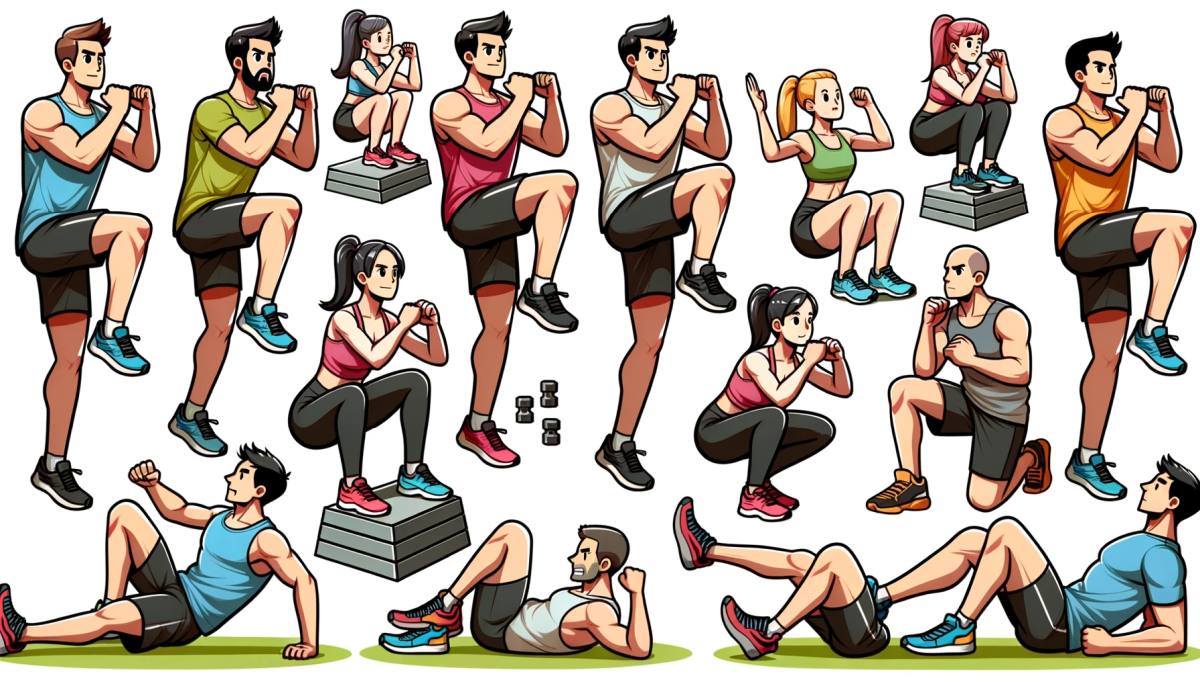 10 Challenging Bodyweight Leg Workouts For Advanced Athletes For Lower ...